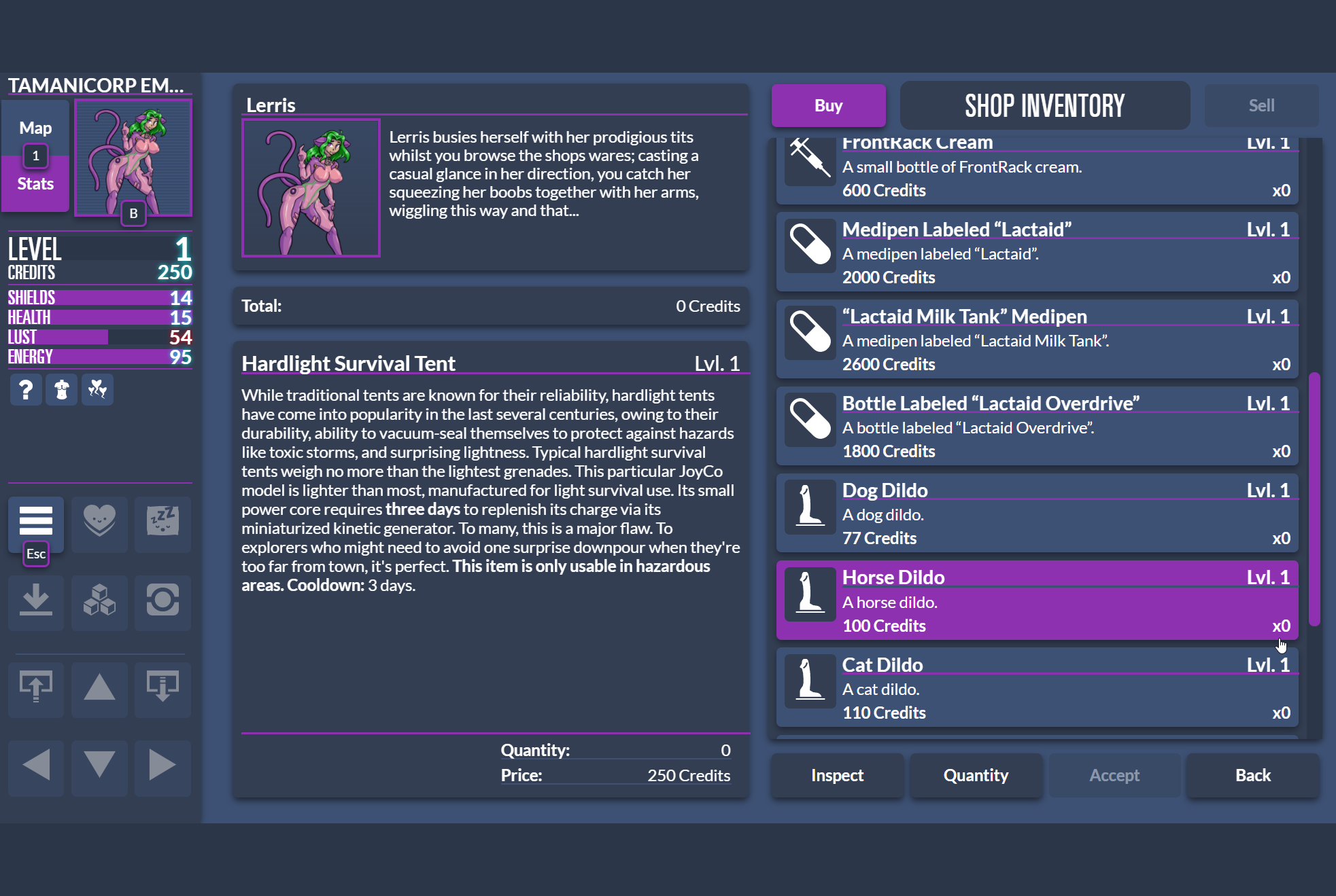 [Public | TiTS] Updates! – Fenoxo's Blog